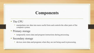 Basics of Computer | PPTX