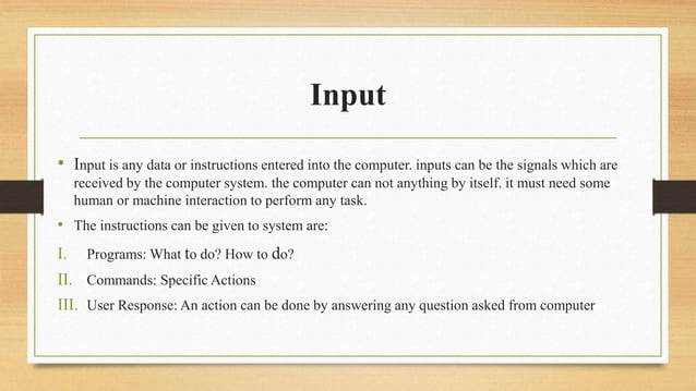 Basics of Computer | PPTX