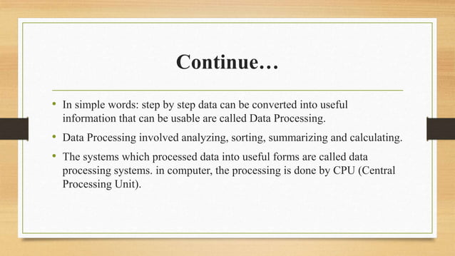 Basics of Computer | PPTX