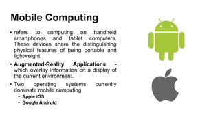 Computing Environment | PPTX