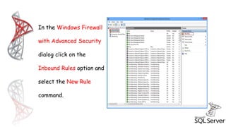 Make SQL Server DB Accessible Remotely | PPT