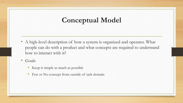 Conceptual Model | PPT