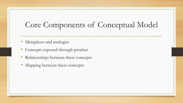 Conceptual Model | PPT