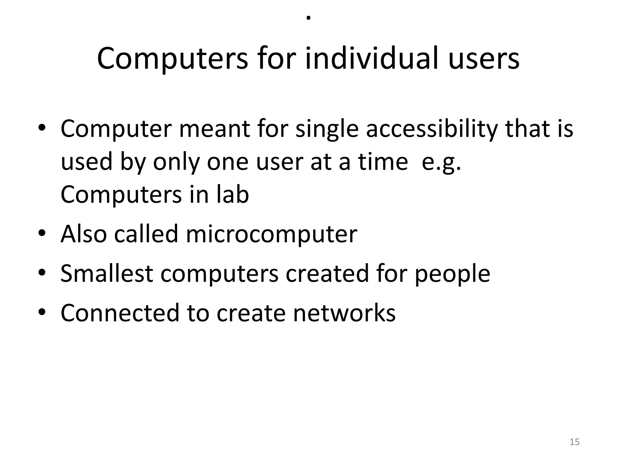 Computer and their Uses types of computer | PPTX