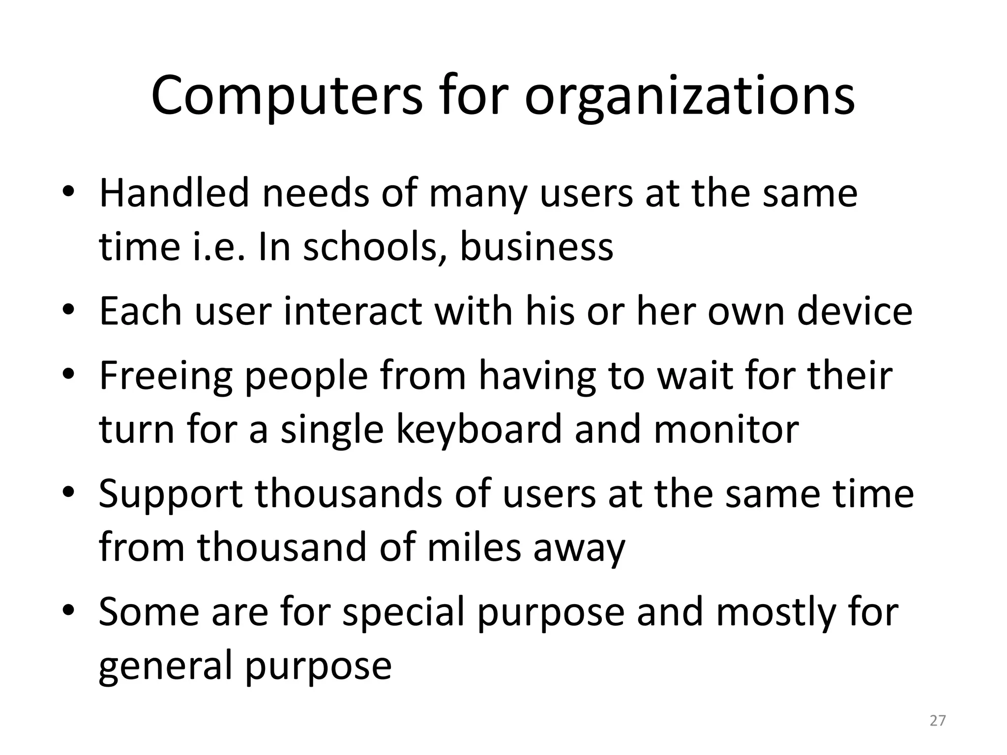Computer and their Uses types of computer | PPTX