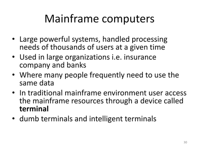 Computer and their Uses types of computer | PPT