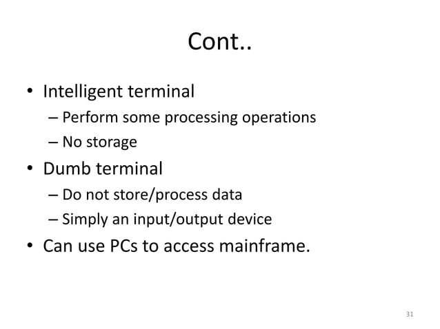Computer and their Uses types of computer | PPT