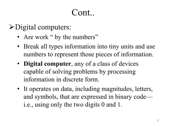 Computer and their Uses types of computer | PPT