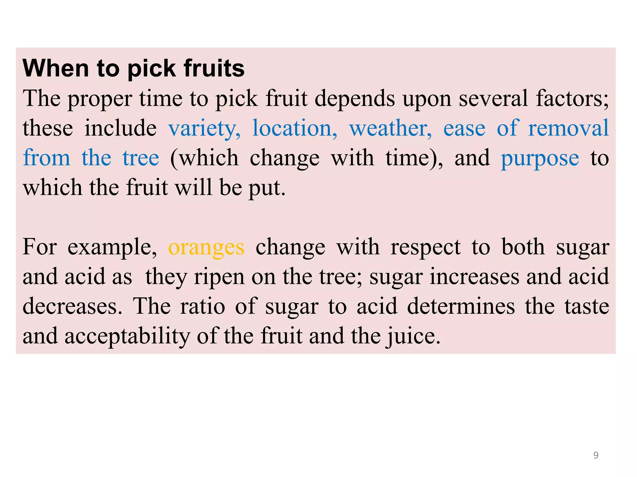 Fruits and Vegetables Processing Technology | PPTX