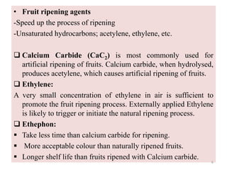 Fruits and Vegetables Processing Technology | PPTX
