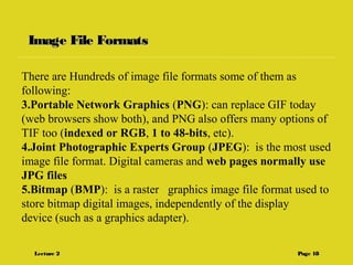 Digital Image Processing: Image Colors | PPT