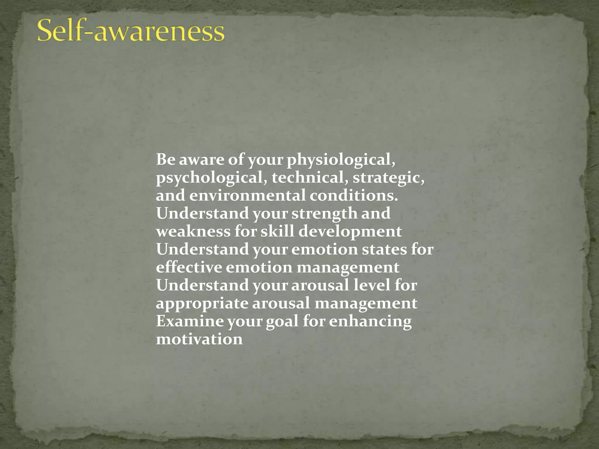 Sports Psychology & Mental rehearsal techniques | PPTX