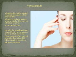 Sports Psychology & Mental rehearsal techniques | PPTX