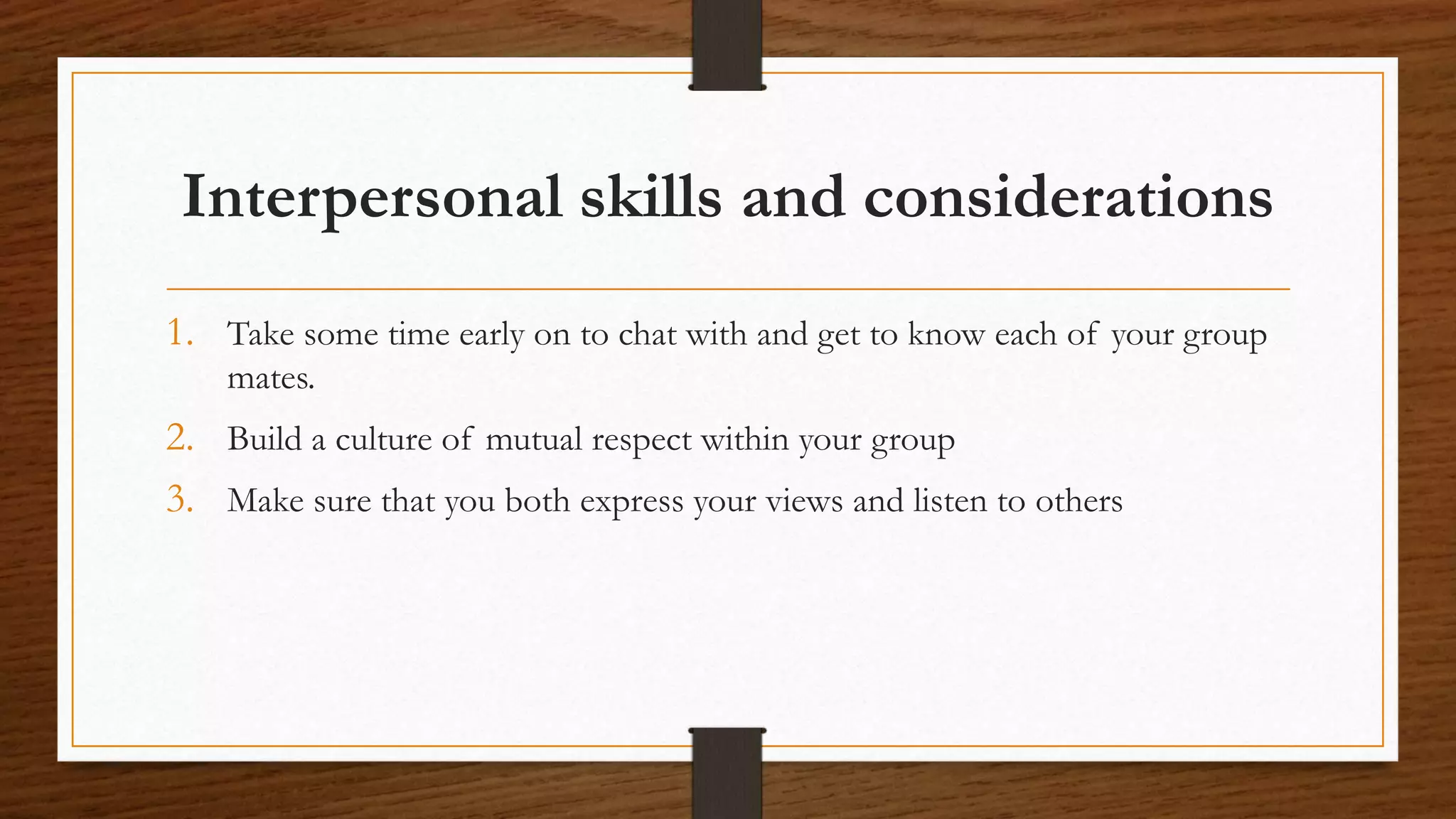 Effective Group Work | PPTX