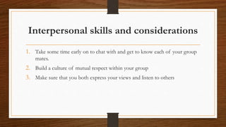 Effective Group Work | PPTX