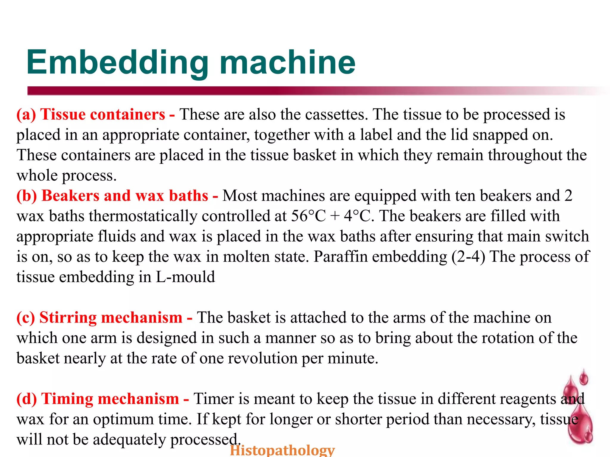 Lecture 2. tissue processing | PPTX
