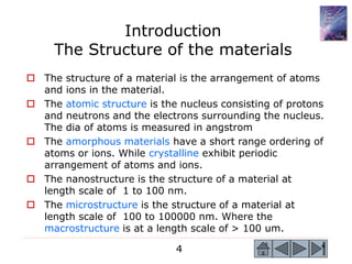 engineering material atomic structure of atom Lecture2. | PPT