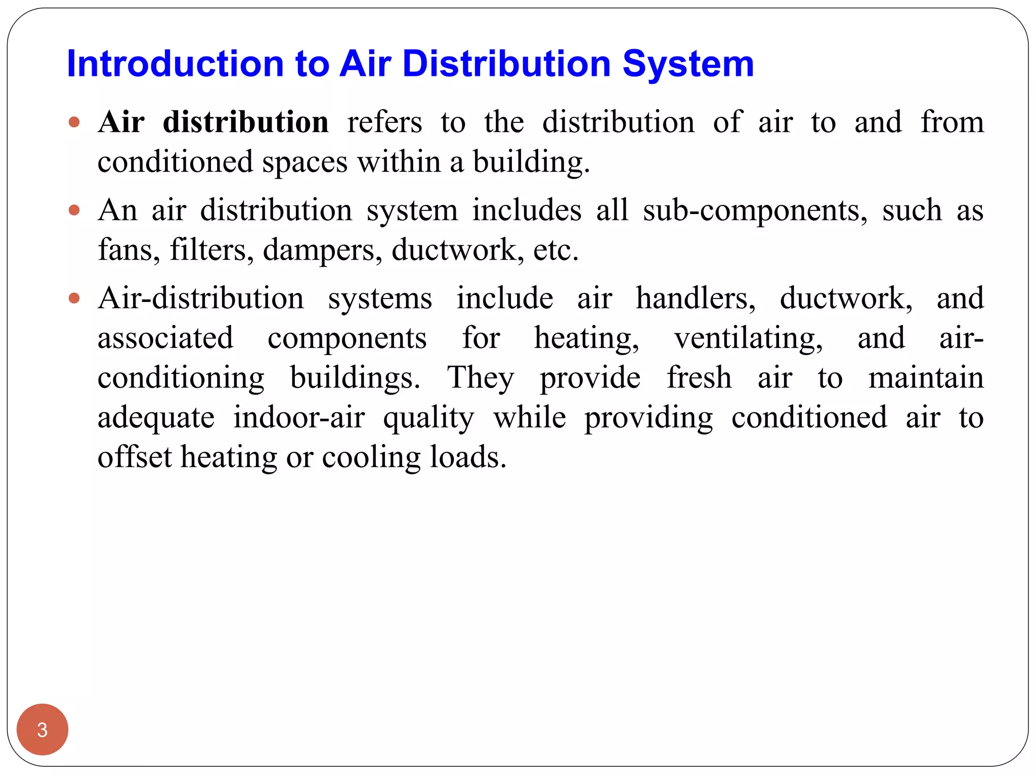 Air Distribution Systems | PDF