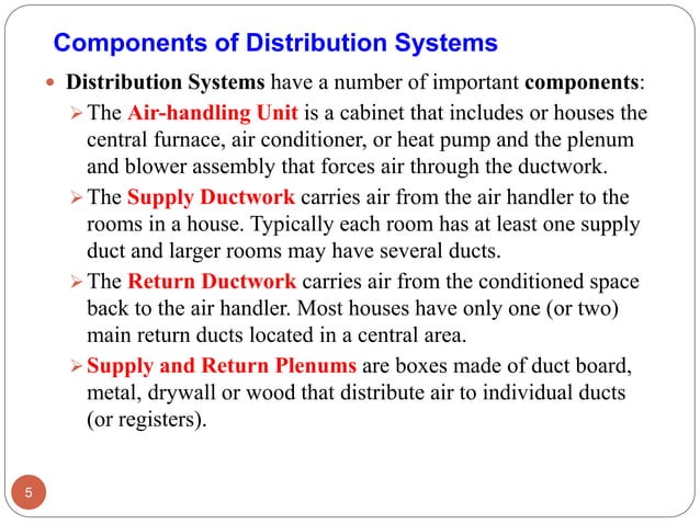 Air Distribution Systems | PDF