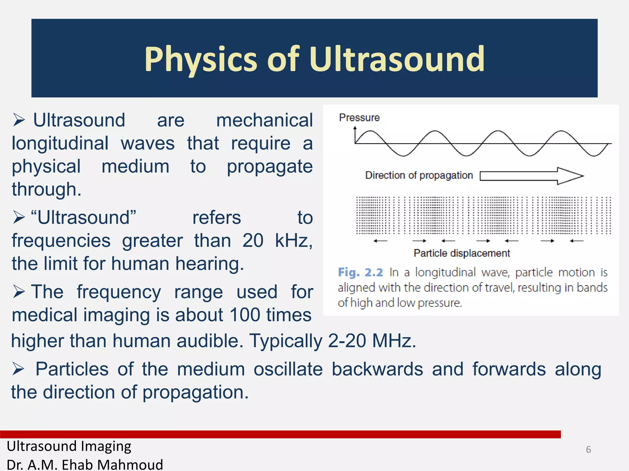 Medical Equipment Ultrasound Lecture 2 | PDF