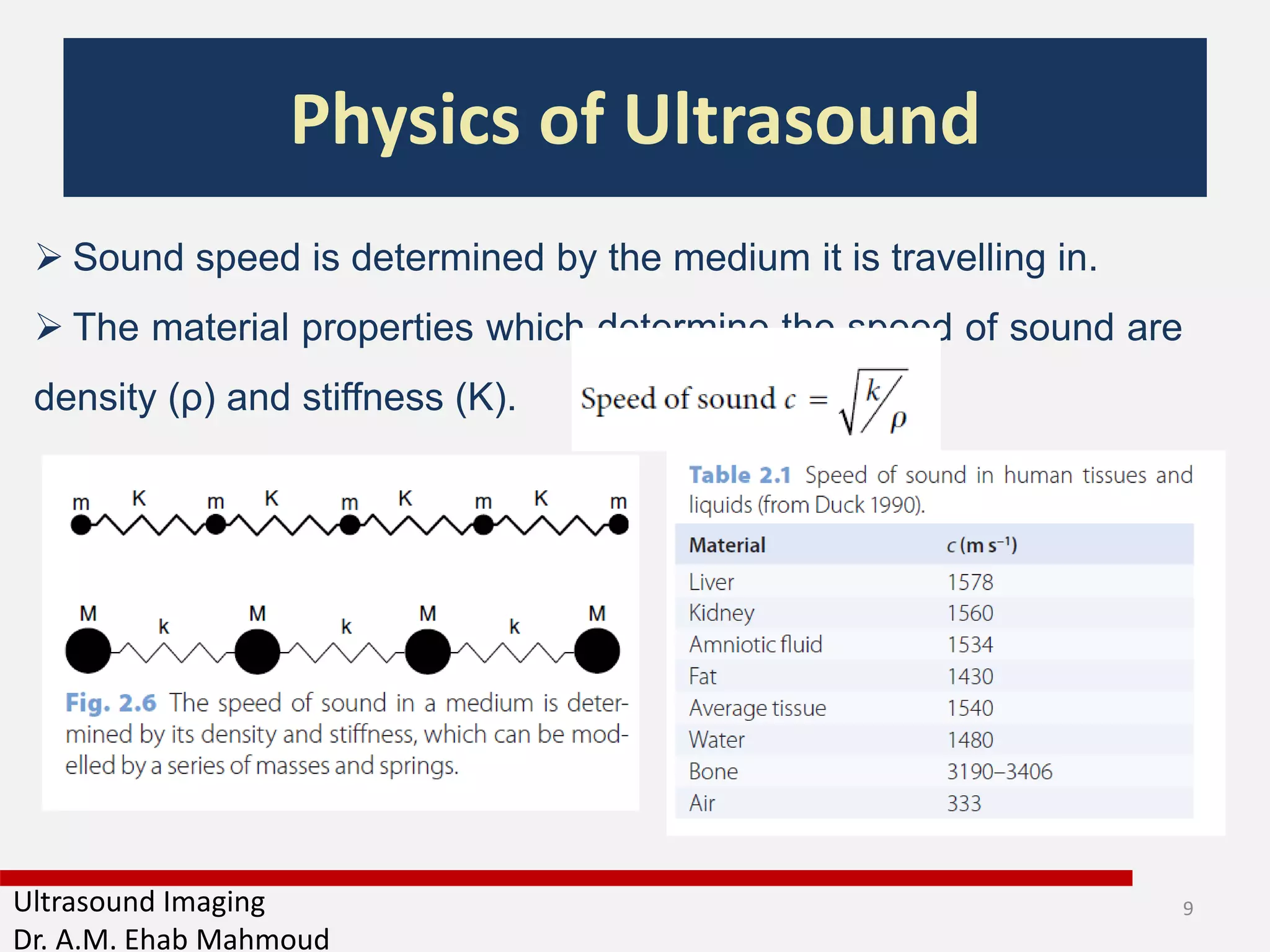 Medical Equipment Ultrasound Lecture 2 | PDF