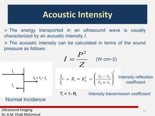 Medical Equipment Ultrasound Lecture 2 | PDF