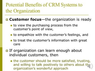 Lecture 2 Customer Relationship Management | PPTX