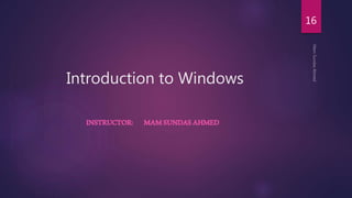 Introduction to Operating System and its Types | PPT