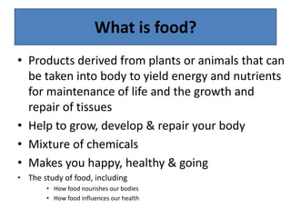 Lecture 2 food security | PPTX
