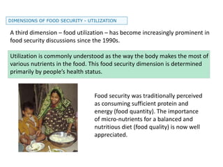 Lecture 2 food security | PPTX