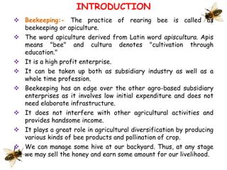 Apiculture | PPTX