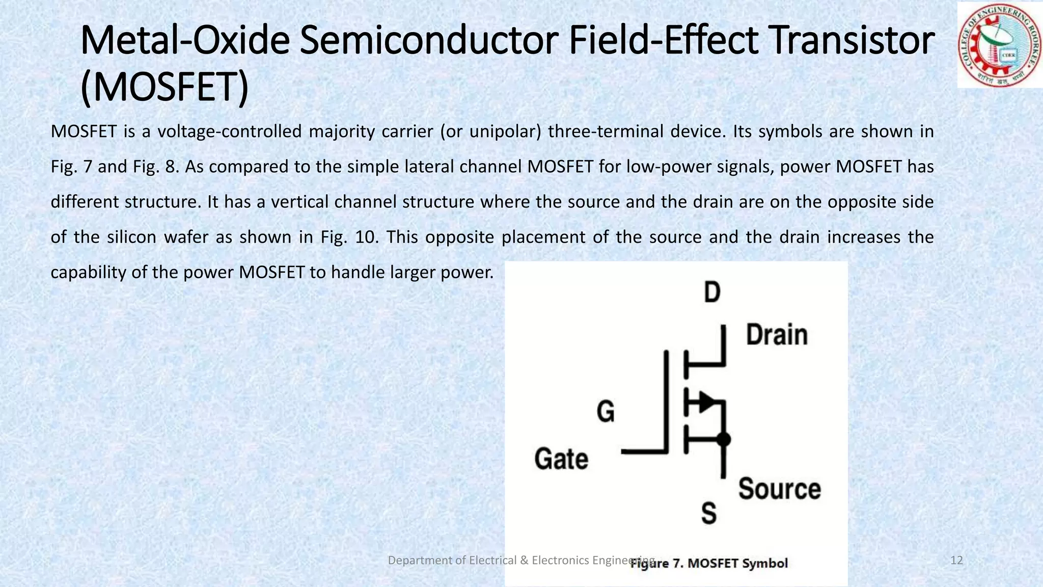 Lecture 2: Power Diodes | PPTX