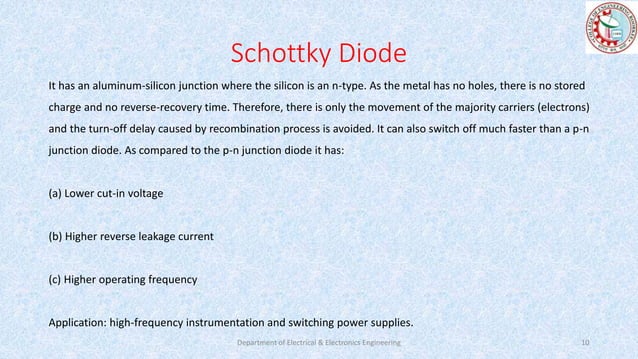 Lecture 2: Power Diodes | PPTX | Technology & Computing