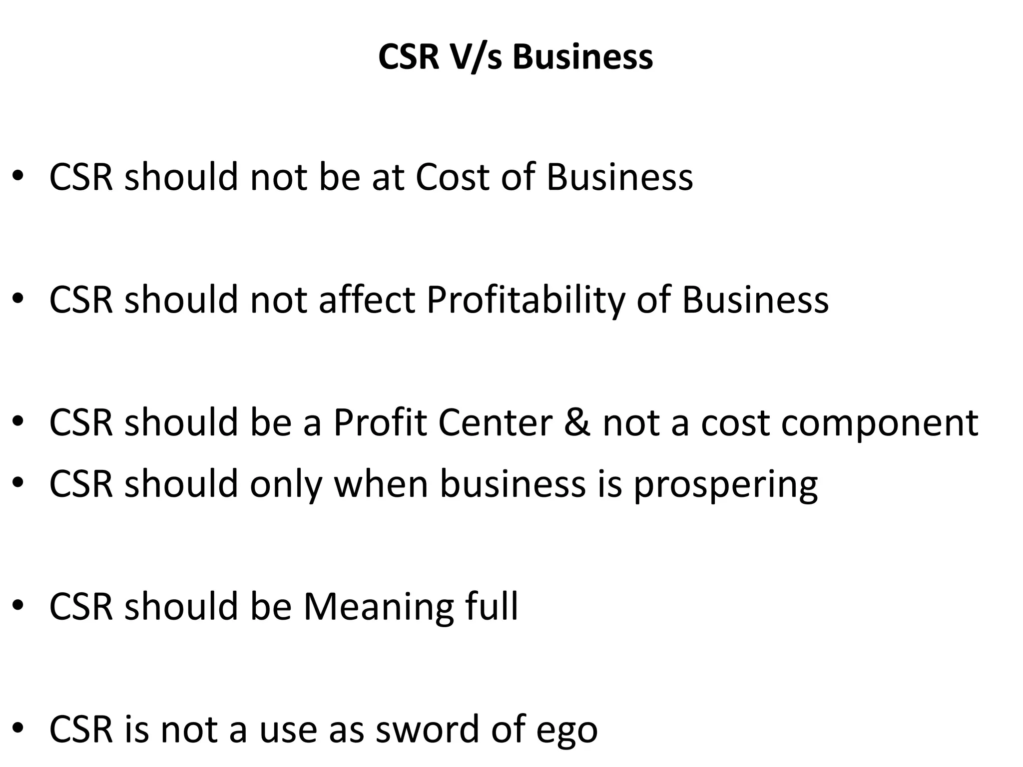 Industrial Policies & Corporate Social Responsibility (CSR) | PPT