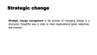 Strategic Change | PPTX