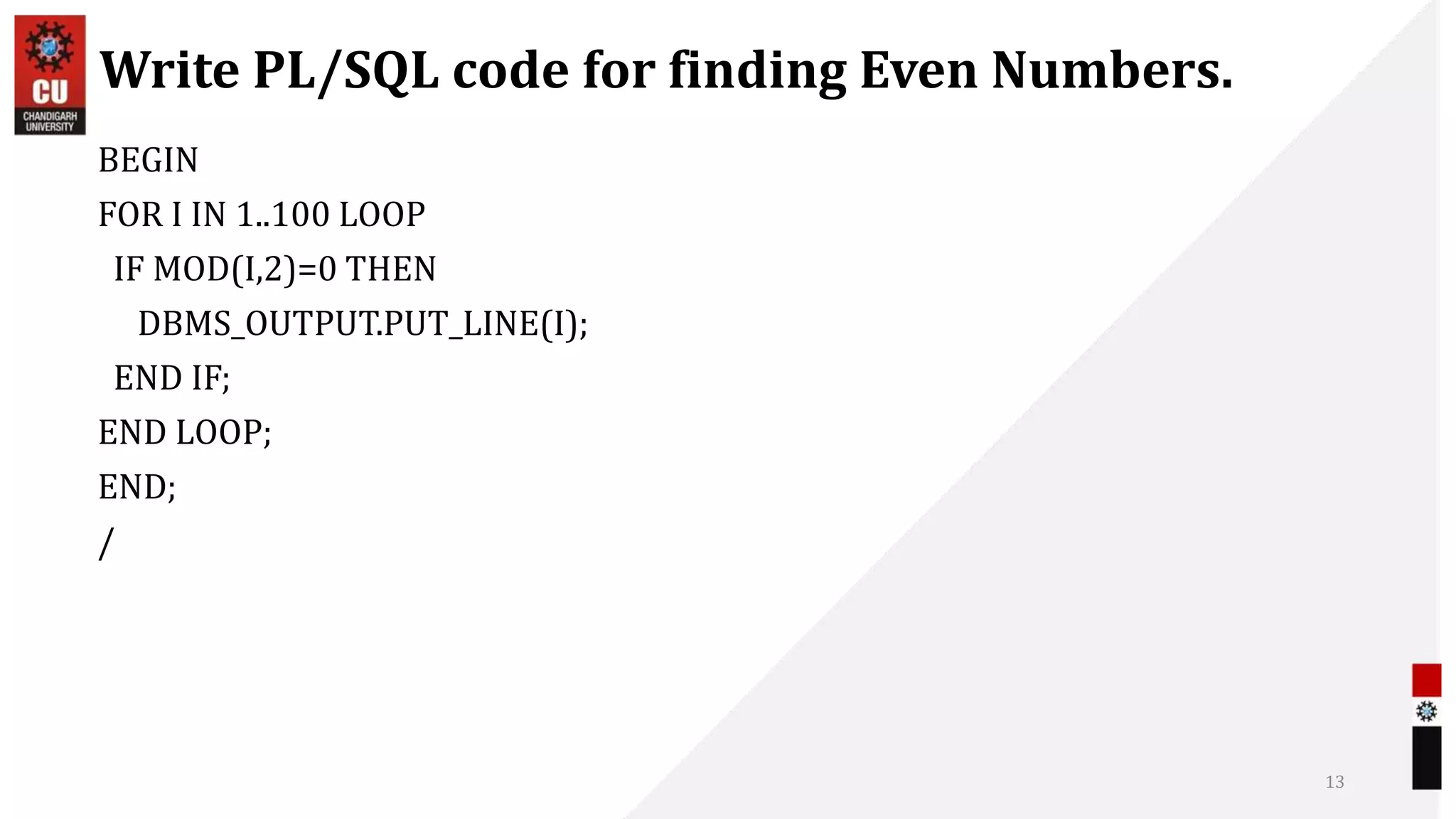 Lecture 2326conditional Control Structurepptx