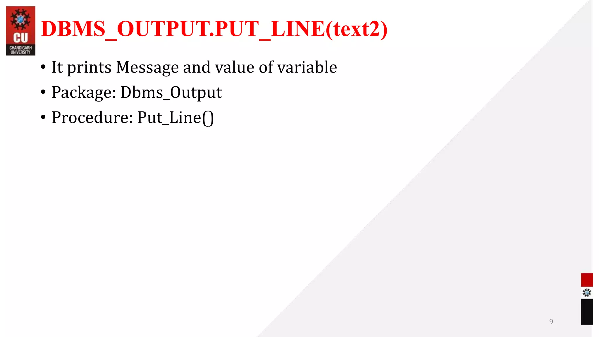 Lecture 2.3.26_Conditional Control Structure.pptx | Databases | Computer Software and Applications