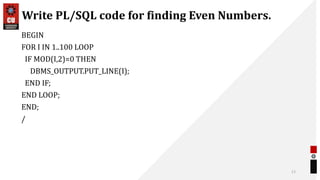 Lecture 2.3.26_Conditional Control Structure.pptx | Databases | Computer Software and Applications
