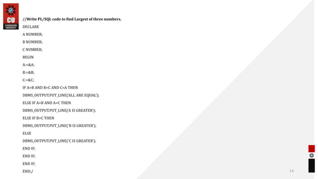 Lecture 2 3 26 Conditional Control Structure Pptx