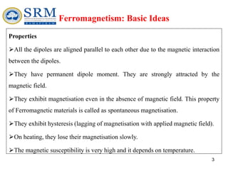 ferromagnetism | PPTX