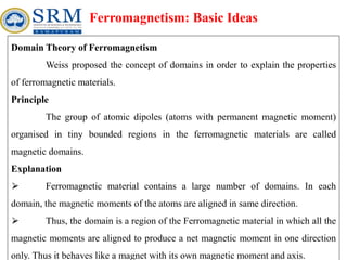ferromagnetism | PPTX