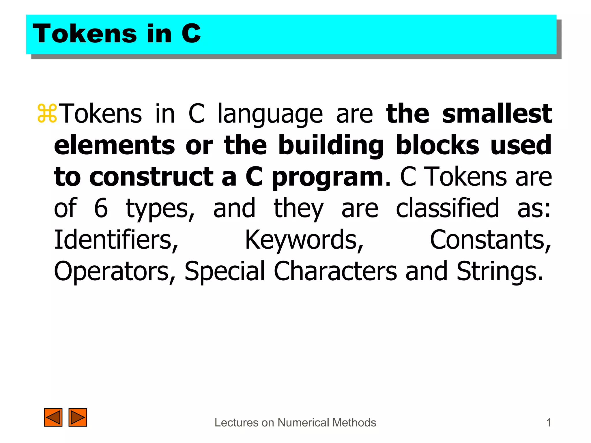 lecture1.ppt | Programming Languages | Computing