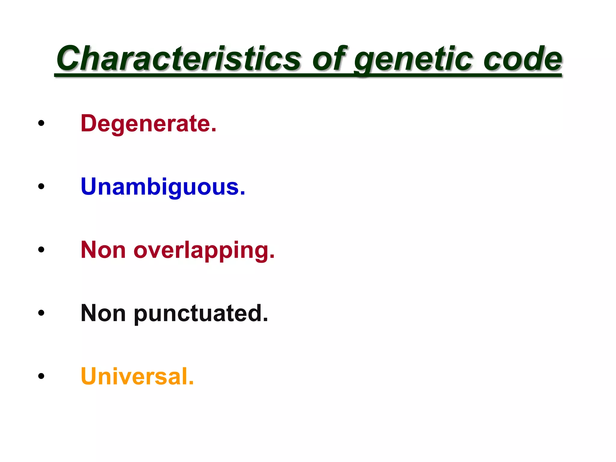 Lecture 2. DNA Repair- Genetic code and mutation.ppt