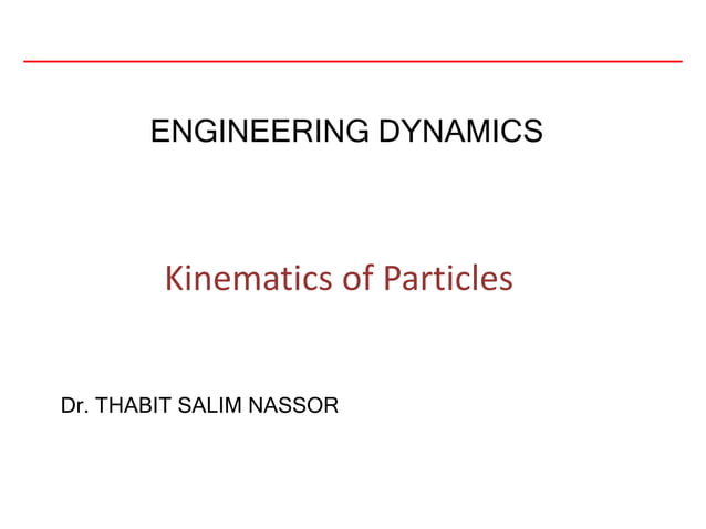Lecture Dynamics Kinetics of Particles.pdf | Free Download