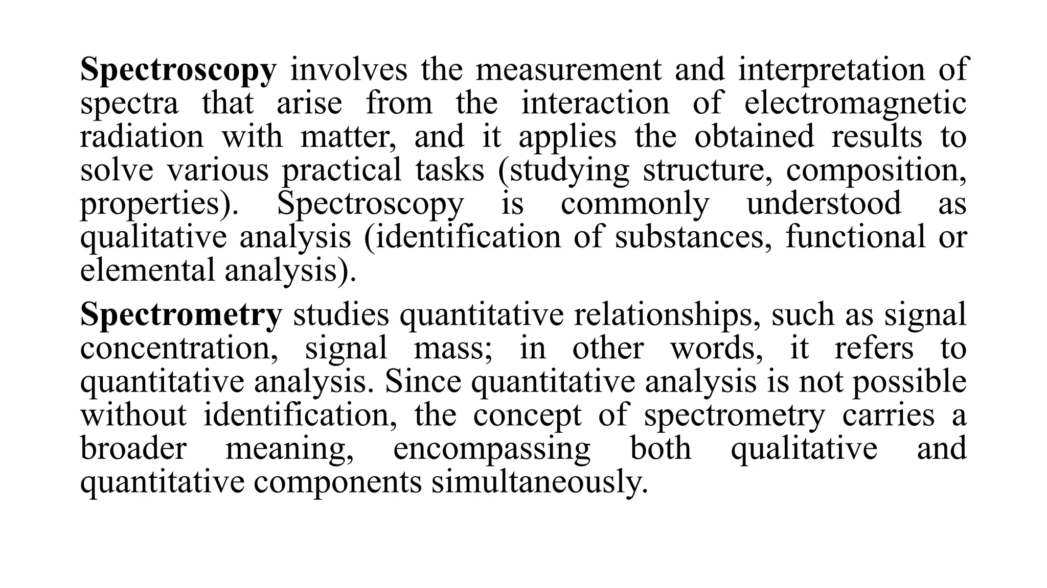 Lecture 2. Analysis of pharmaceuticals by spectrophotometric methods in ...