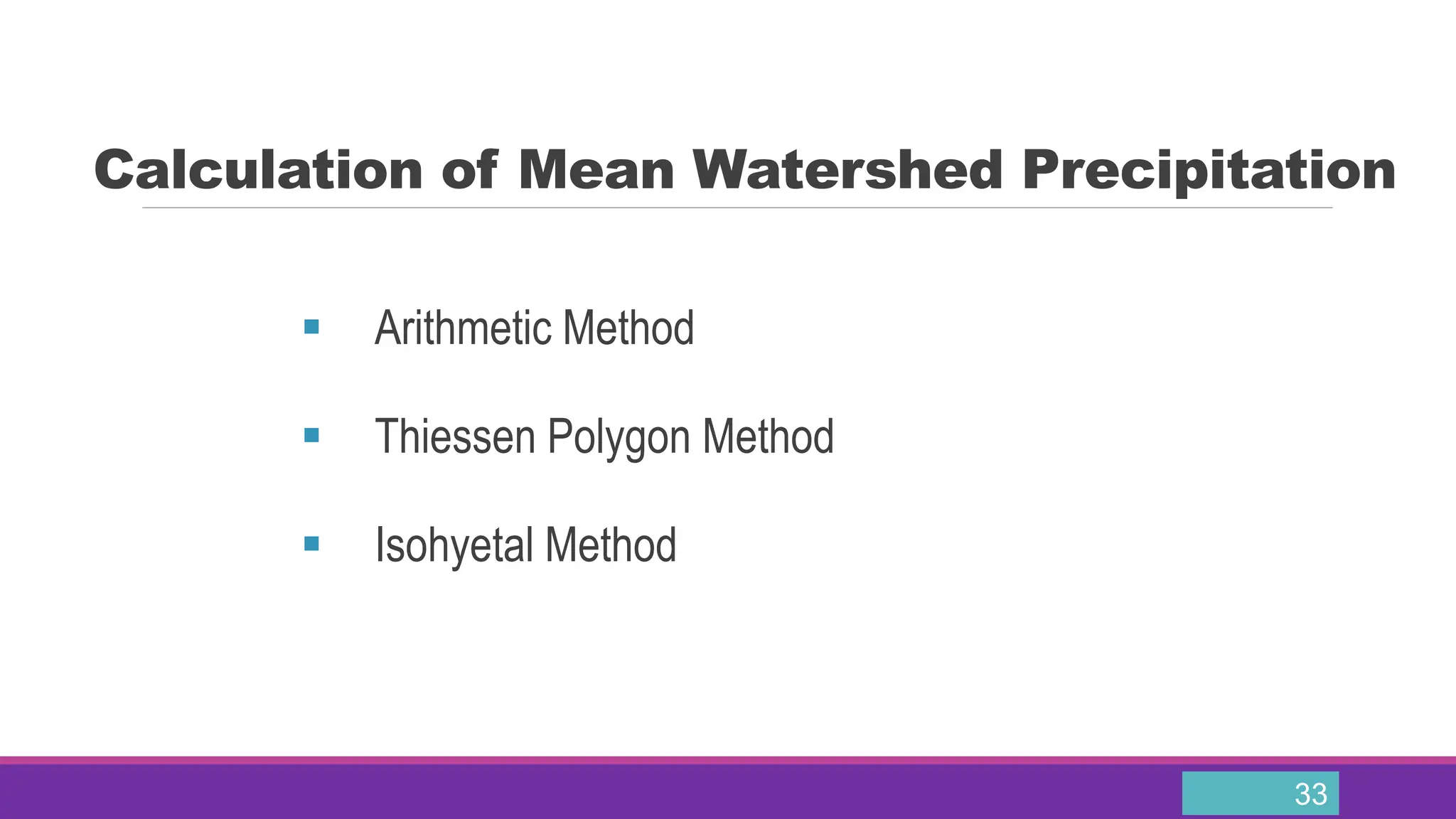 Watershed modelling - Hydrological cycle | PPT