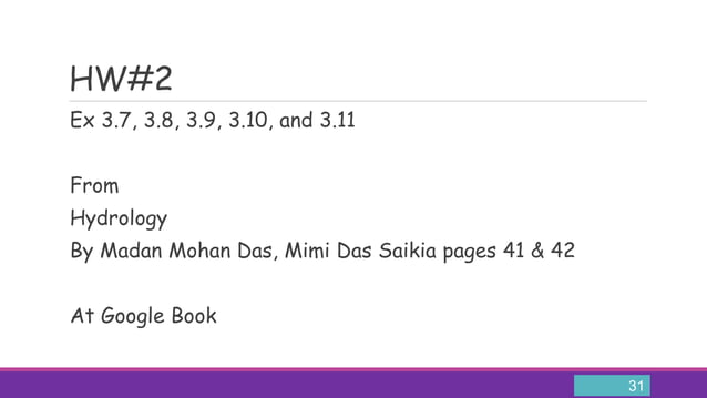 Watershed modelling - Hydrological cycle | PPT | Weather | Science