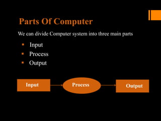 cental processing unit and all its components | PPT