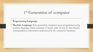 Lecture 2.pptx Introduction to computer. | PPT