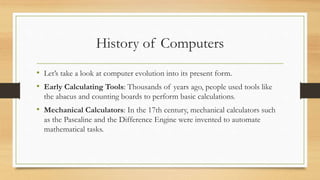 Lecture 2.pptx Introduction to computer. | PPT